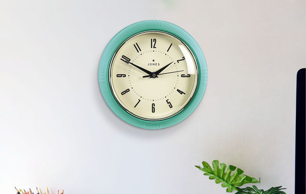 colourful wall clock