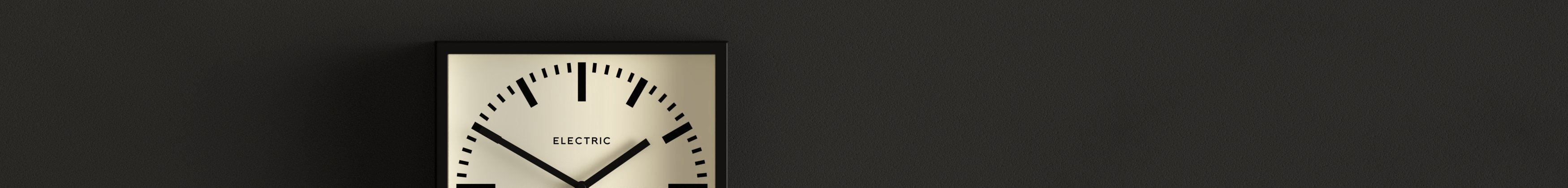 Marker Dial Wall Clocks - Marker Wall Clocks - Jones Clocks