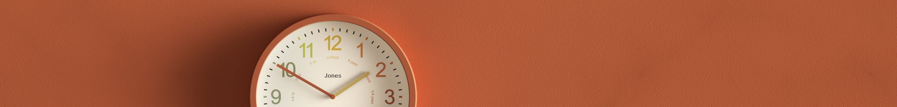 Kids Clocks - Children's Wall Clocks - Jones Clocks