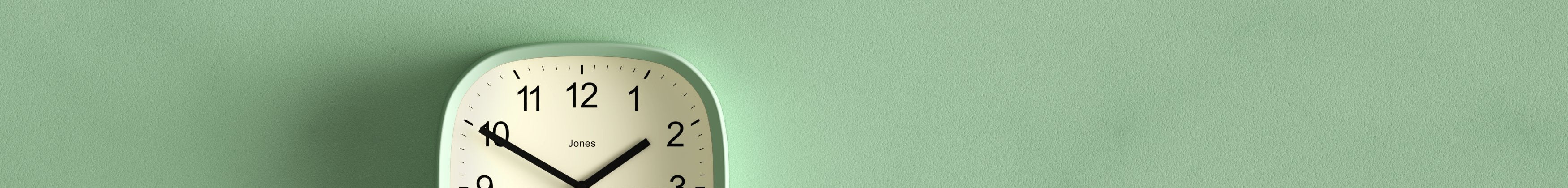Modern Wall Clocks - Jones Wall Clocks - Jones Clocks