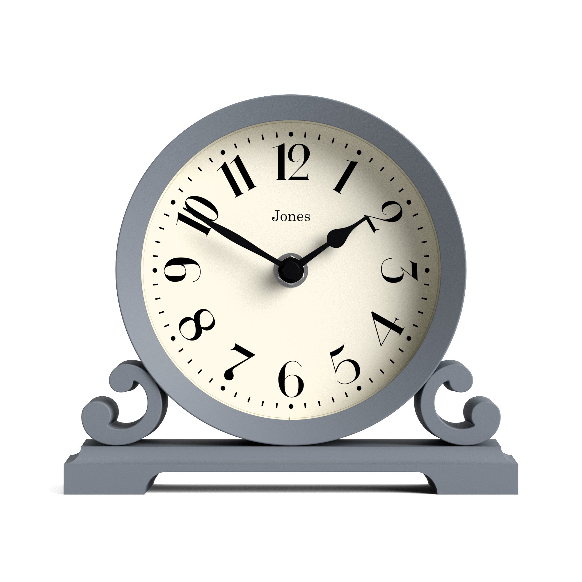 Jones Saloon mantel clock in french navy – Jones Clocks