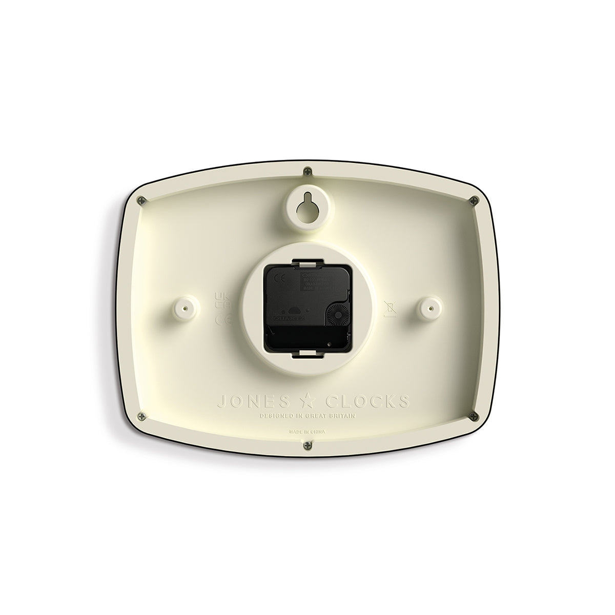 Jones Movie wall clock in mustard yellow 25cm – Jones Clocks