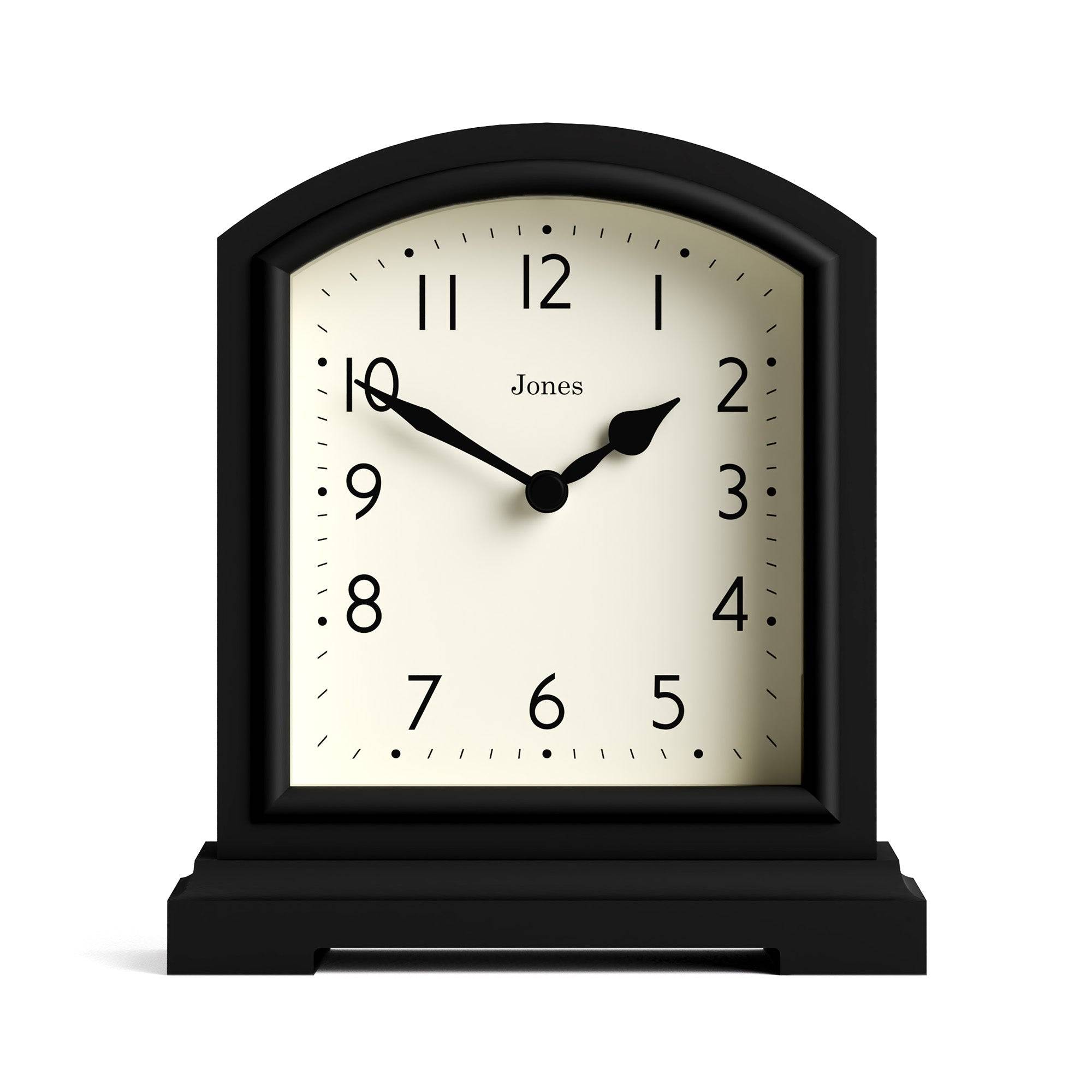Jones Tavern clock in black – Jones Clocks
