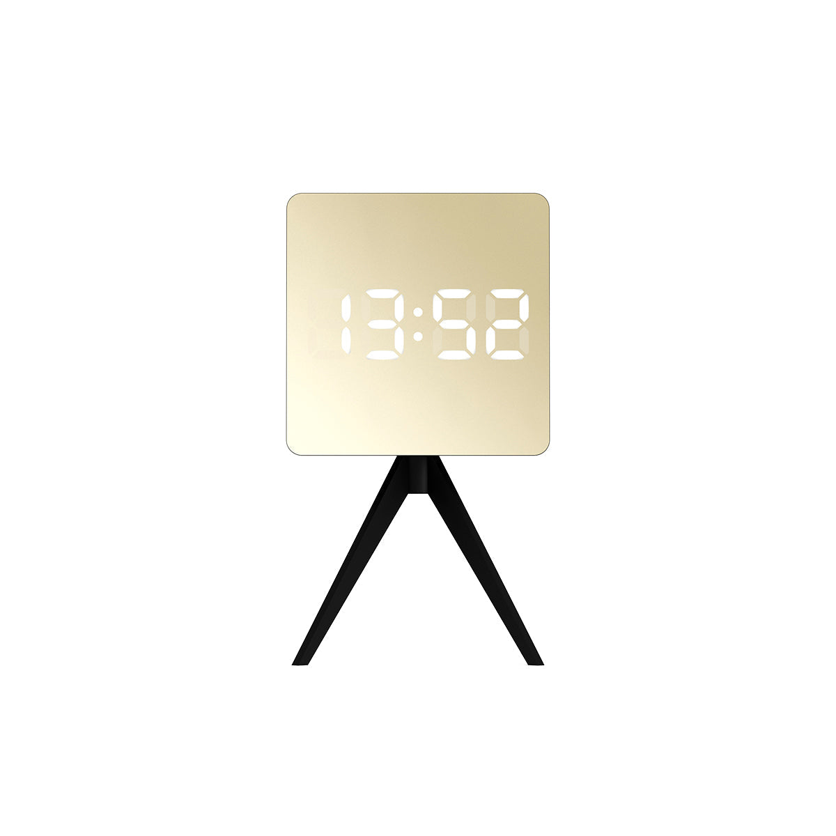 Space Hotel Droid LED clock in black – Jones Clocks