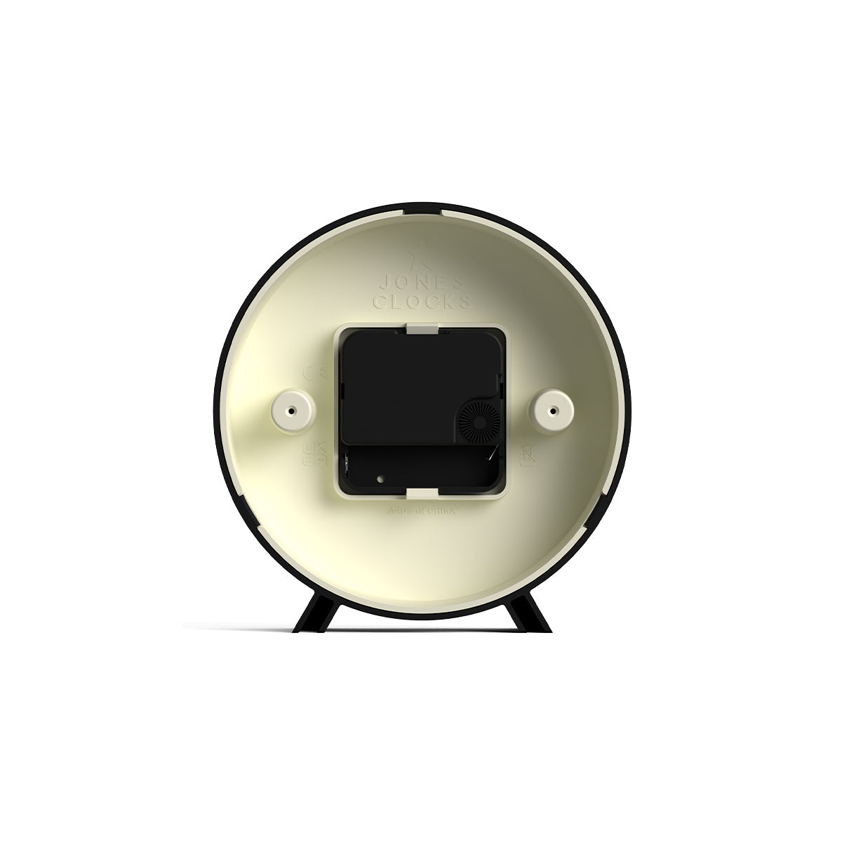 Jones Venus mantel clock in black – Jones Clocks