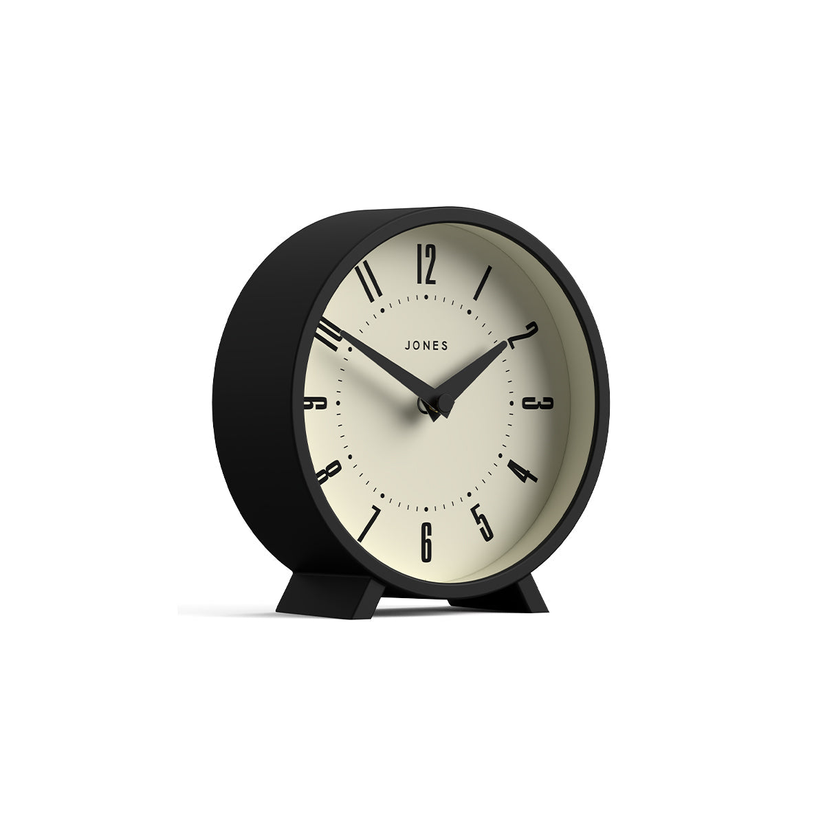 Jones Venus mantel clock in black – Jones Clocks